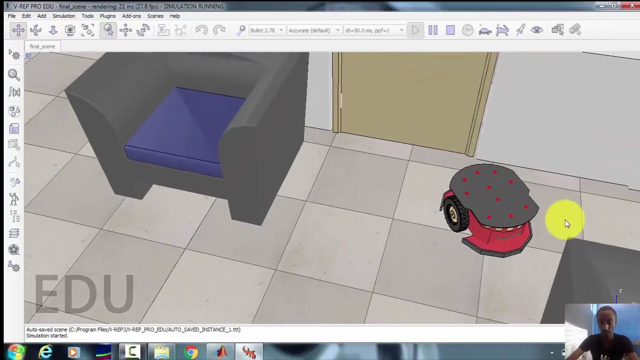Collision Avoidance Robot Using Fuzzy Logic Controller Matlab And V Rep 4873