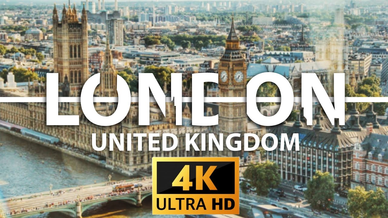 LONDON - United Kingdom - View from Sky - (4k Utra Hd) , HD World - YouTube