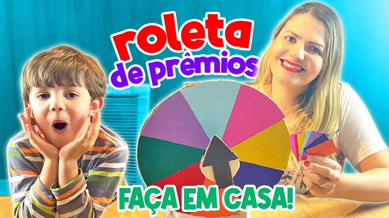 Como fazer uma ROLETA de PAPELÃO que GIRA em apenas 12 Minutos 🚀♥️Muito ...