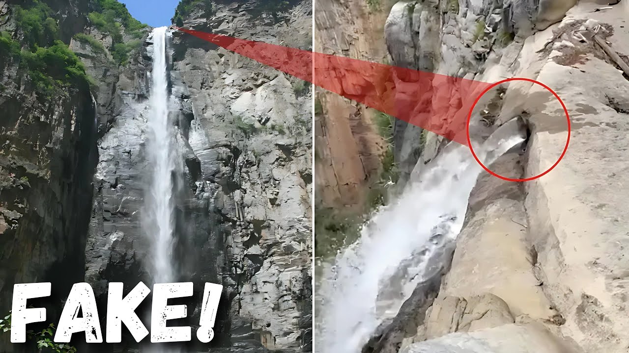 China’s MOST Famous Waterfall Is Fake! - YouTube