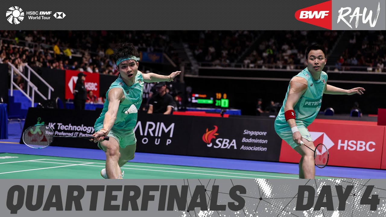 KFF Singapore Badminton Open 2025 | Day 4 | Court 3 | Quarterfinals ...