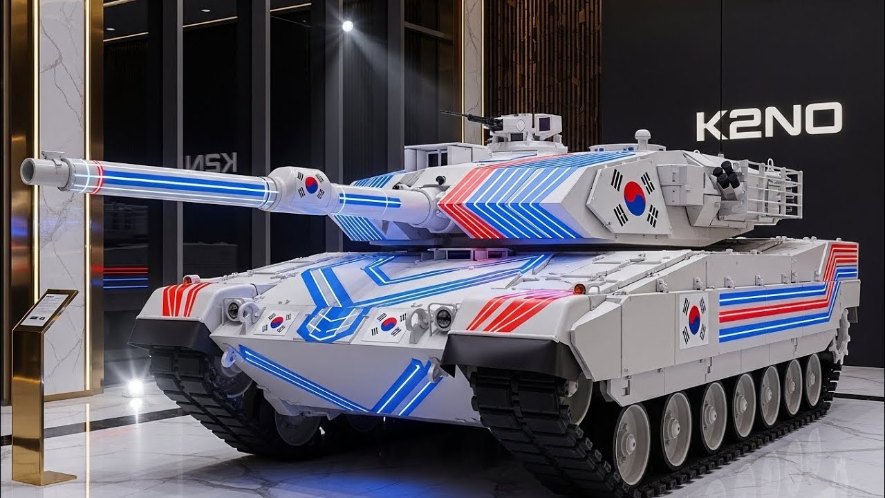 2026 K2NO 전차 전격 공개!🔥 레오파르트2 끝났다? 전장의 신세계 등장!😱 - YouTube