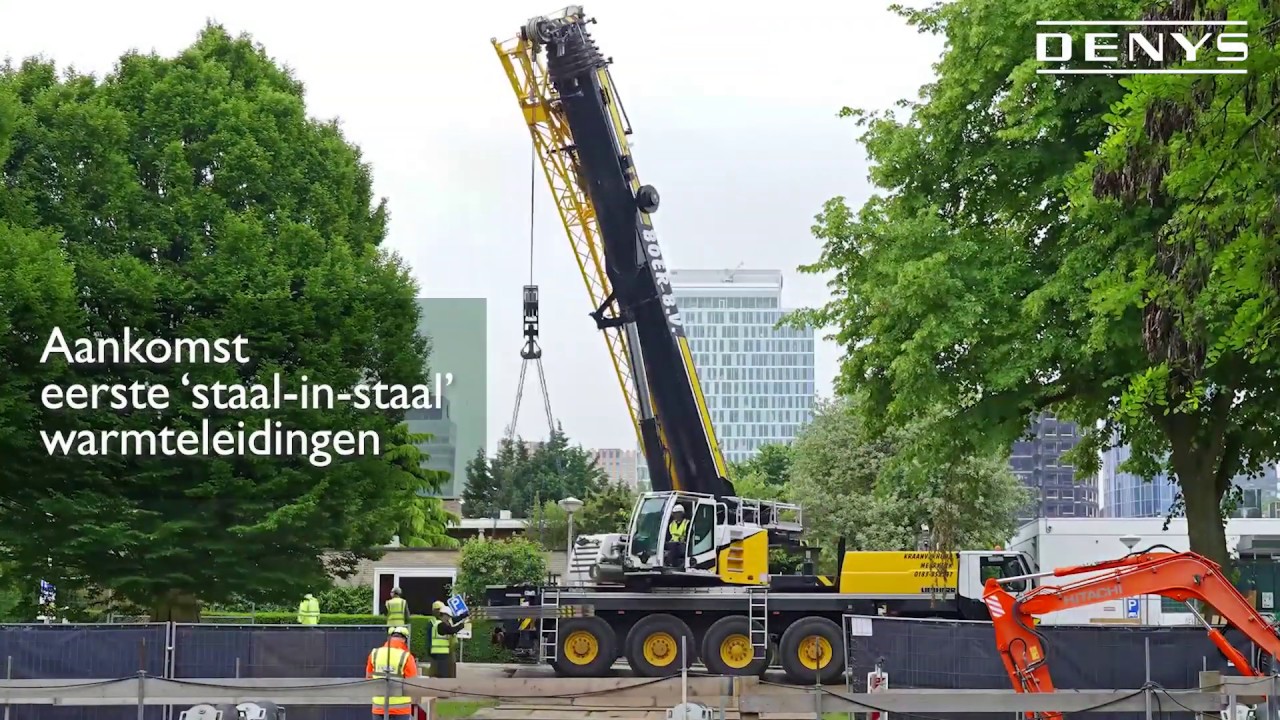 Amsterdam South Connection: De eerste staal-in-staal warmteleidingen ...