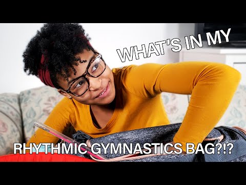 What's In My Rhythmic Gymnastics Bag??? | LEMONERDY
