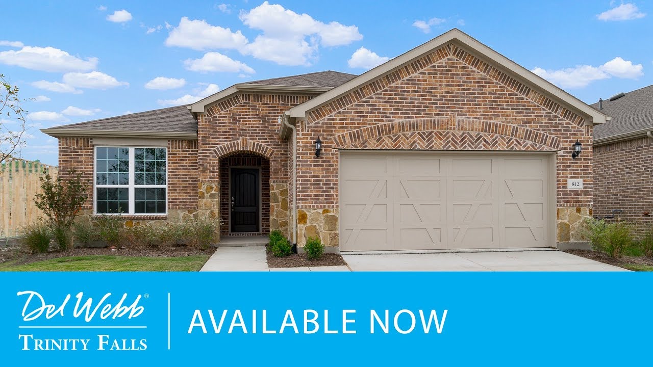 New Home Now Available in Dallas | Del Webb at Trinity Falls | Martin ...