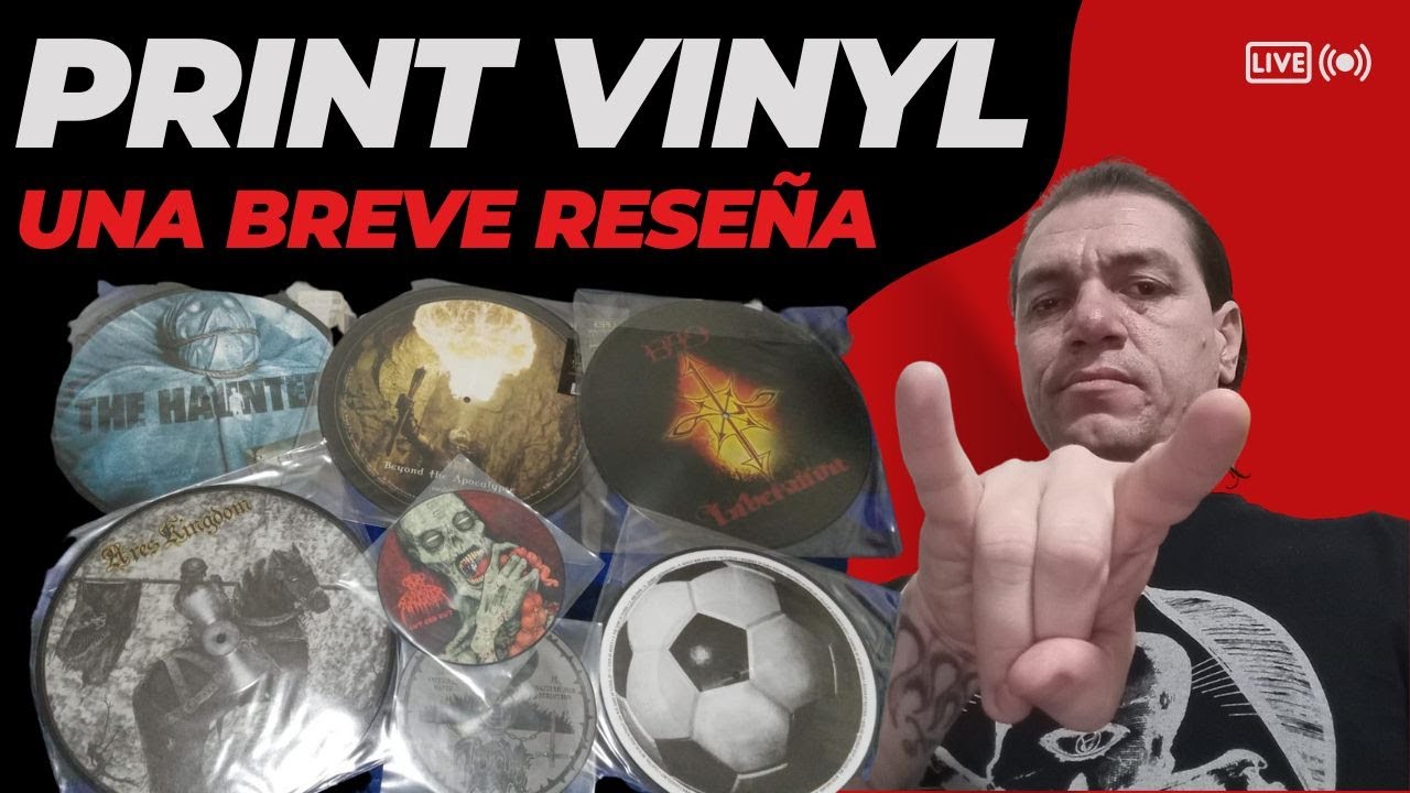 ¿Qué es el Print Vinyl? Descubre la Historia que debe ser contada - YouTube