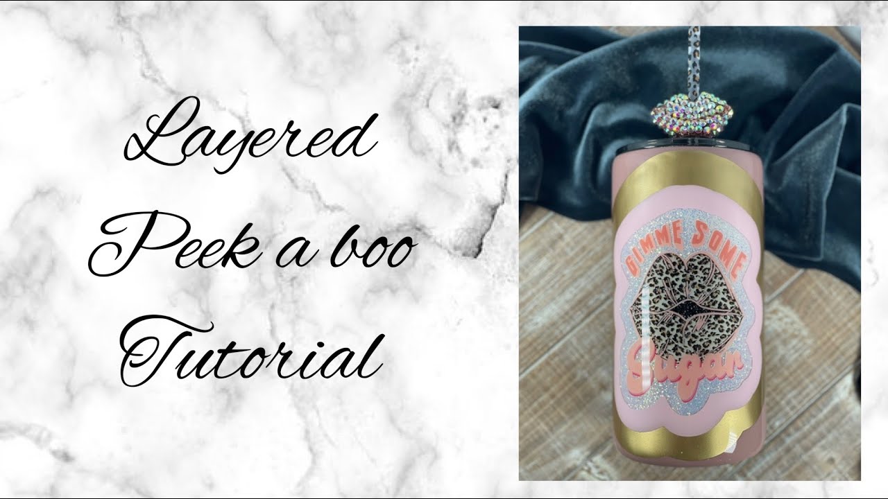 Layered Peek a boo Tutorial - YouTube