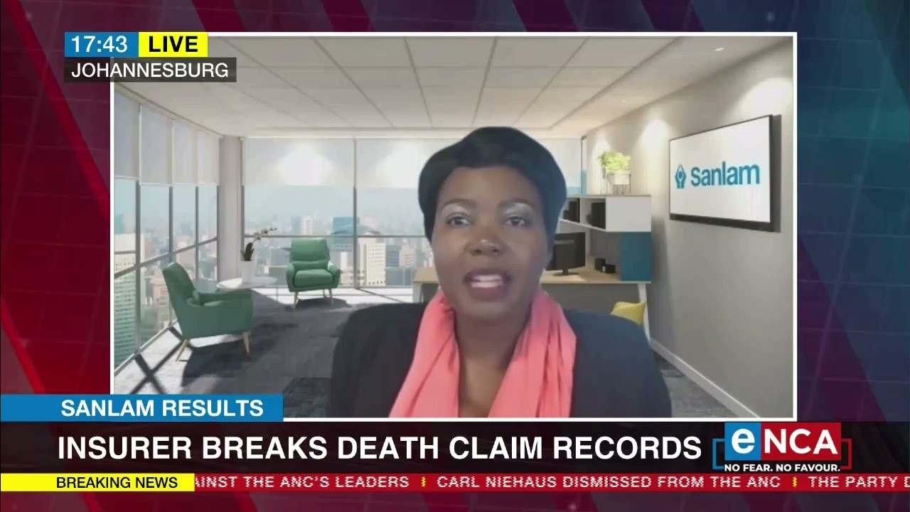 Sanlam results | Insurer breaks down death claim records - YouTube