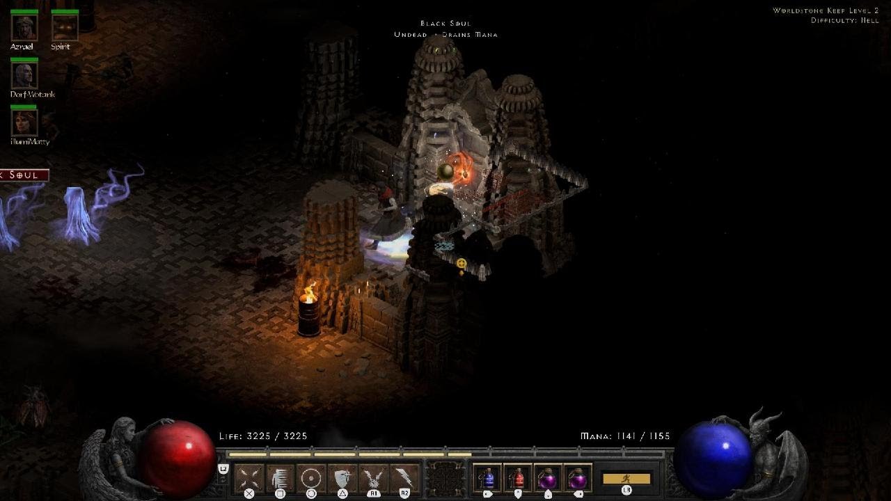 God Bless Wisp Projector - D2R - Hardcore (Online) - YouTube