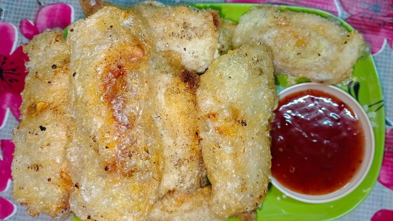 Ayam fillet rice paper goreng crispy - YouTube