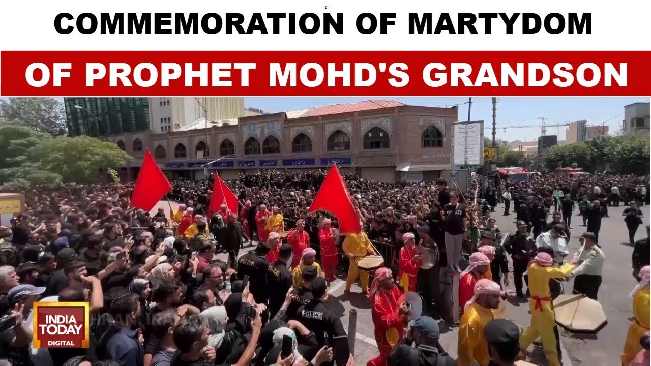 Shiite Muslims In Iran Commemorate 7th Century Martyrdom Of Prophet ...