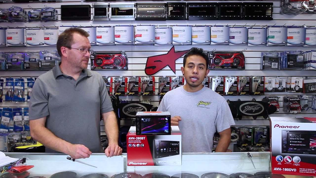 The unboxing of Pioneer's new AVH 280BT:180DVD - YouTube