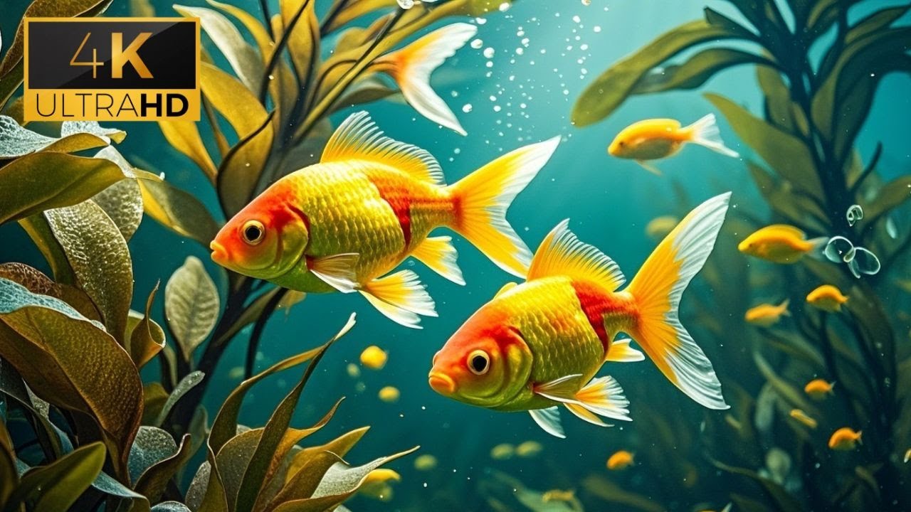 Aquarium 8K: Immersive Underwater Experience - Relaxation and Sleep ...