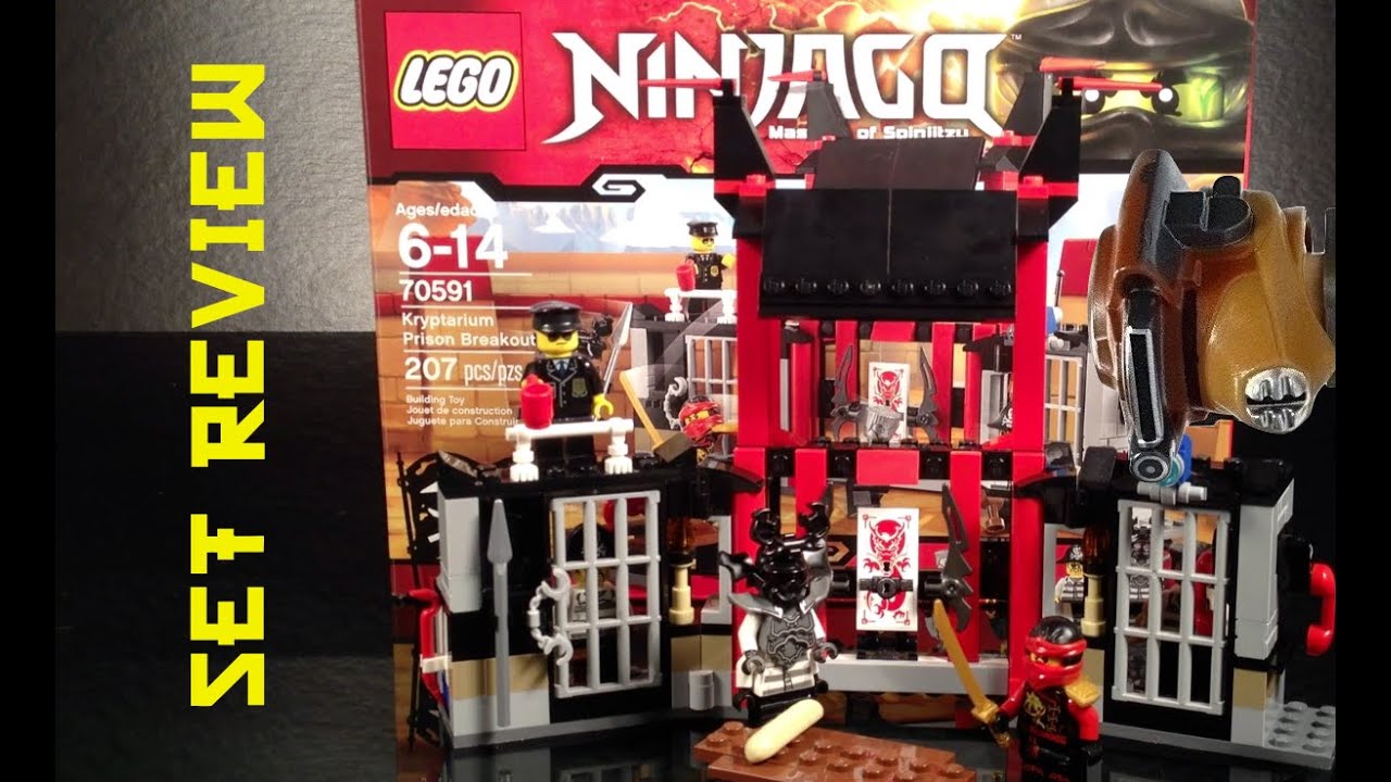 Lego 70591 Kryptarium Prison Breakout Review - YouTube