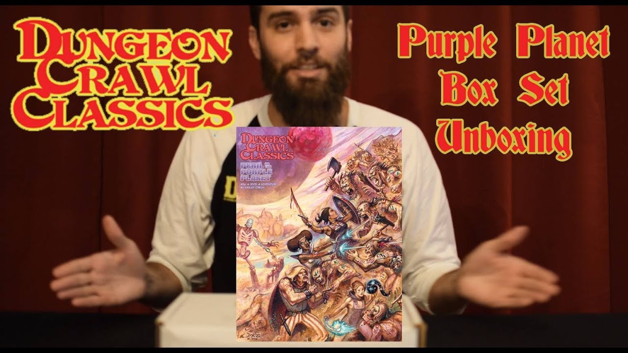 DCC RPG: #84 Peril on the Purple Planet Unboxing - YouTube