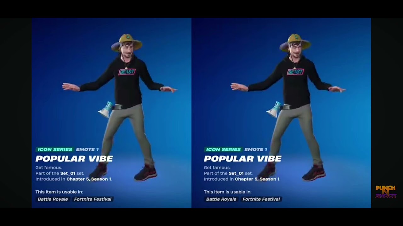 popular vibe dance fortnite - YouTube