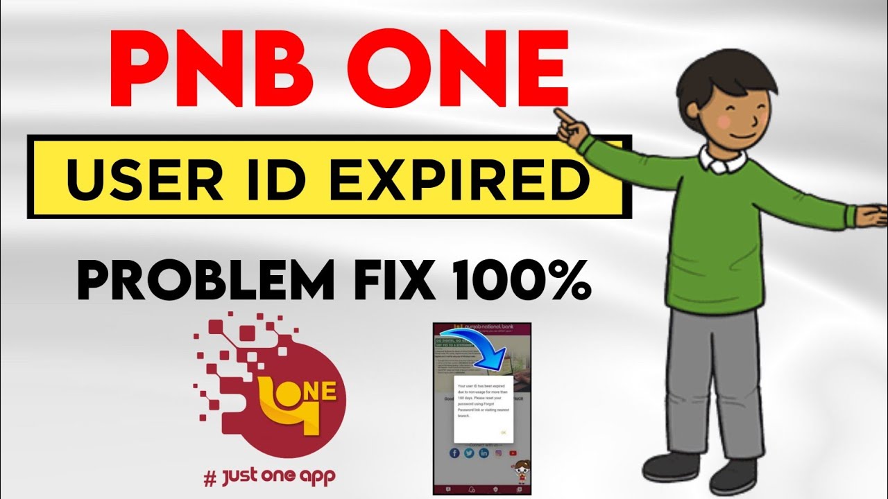 PNB Net Banking User Id Expire Problem Solved 100% | PNB One User Id ...