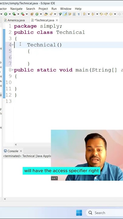 Does Constructor Have The Access Specifier in Java? | Java programming ...