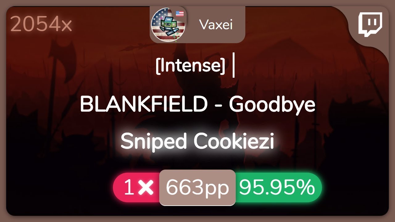 [8.36⭐Live] Vaxei | BLANKFIELD - Goodbye [Intense] 95.95% {#1 663pp 1 ...