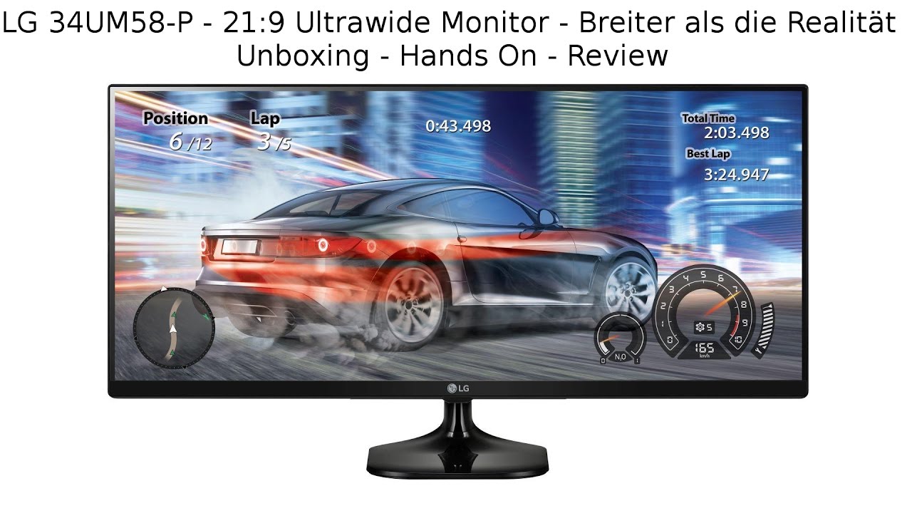 LG 34UM58-P 21:9 Ultrawide Display - Unboxing - Review - MicaTech - YouTube