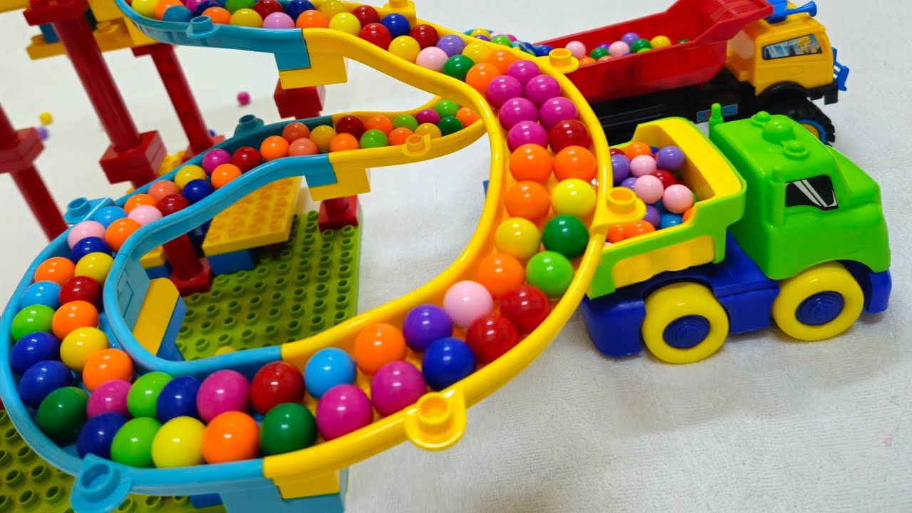 The marble run race is interesting and going well! 🏁🏆 #MarbleRunRace # ...