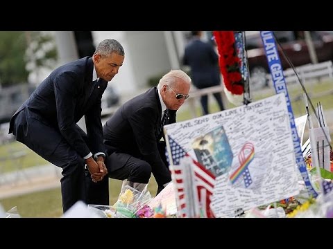 ABD Başkanı Obama Orlando'da