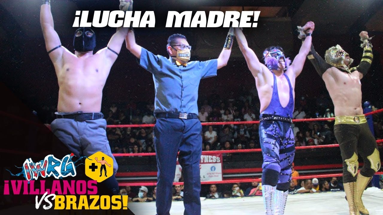 #VillanosVSBrazos | Los Payasos Purasanta VS Camuflaje, León Dorado y ...