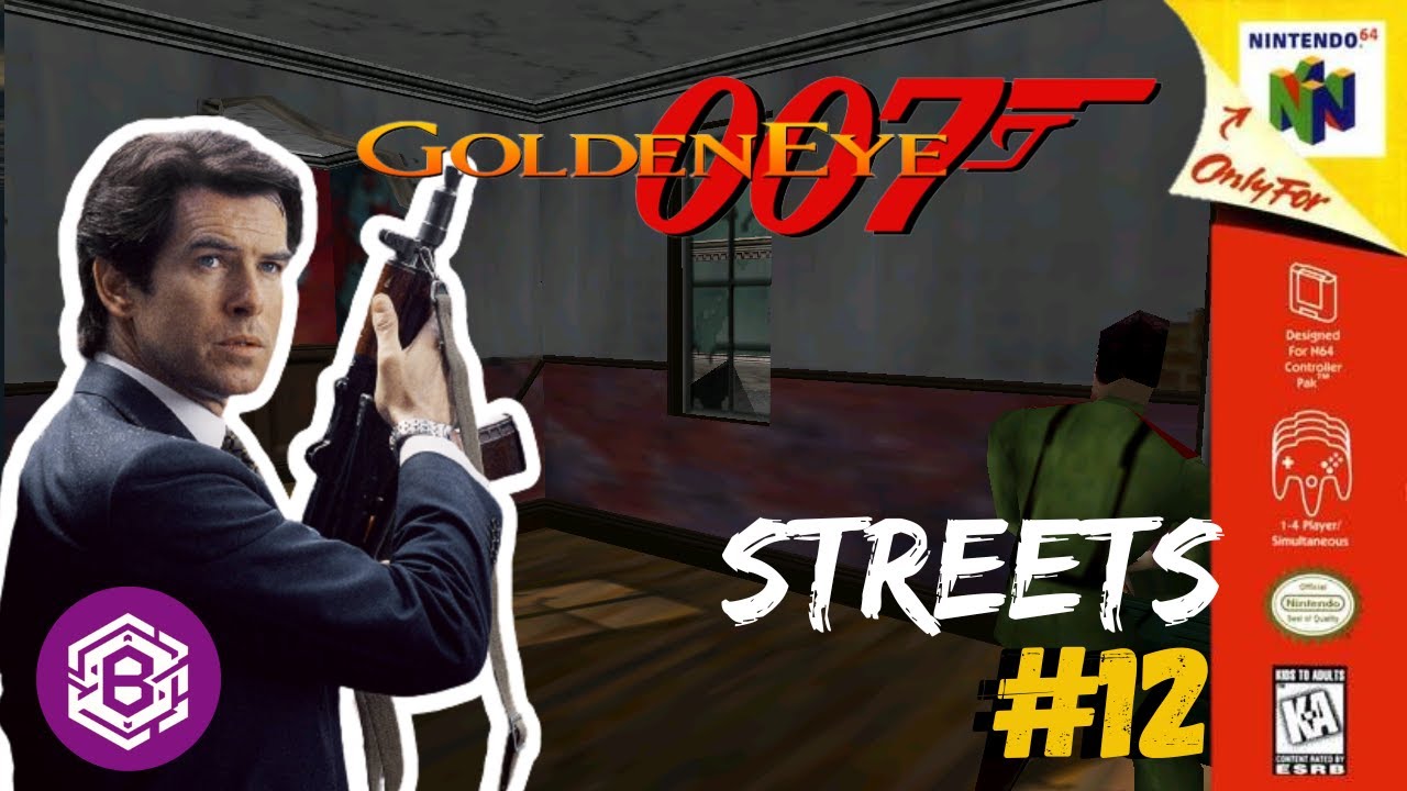 🔫🕵️‍♂️ GoldenEye 007 | Nintendo 64 - Streets - Secret Agent #12 - YouTube