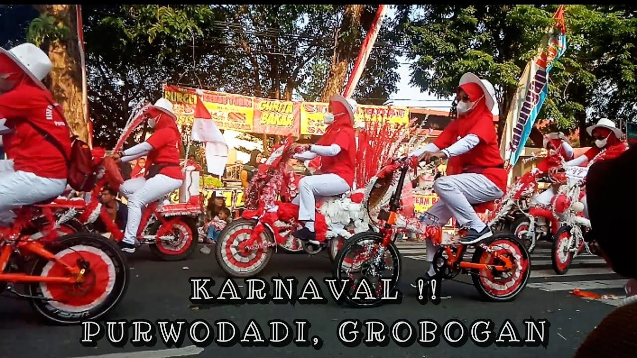 KARNAVAL PURWODADI GROBOGAN - YouTube