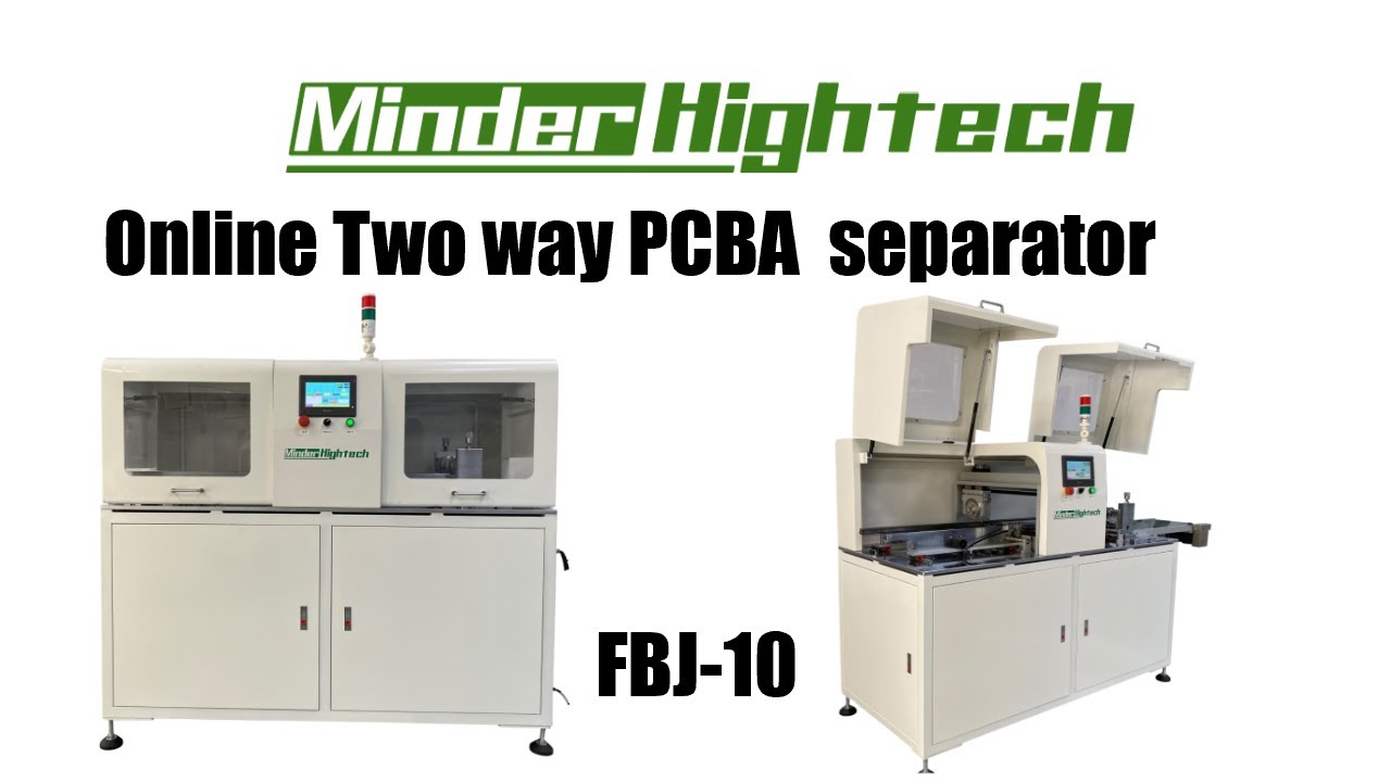 online two way pcba separator FBJ10 operation manual 2 - YouTube