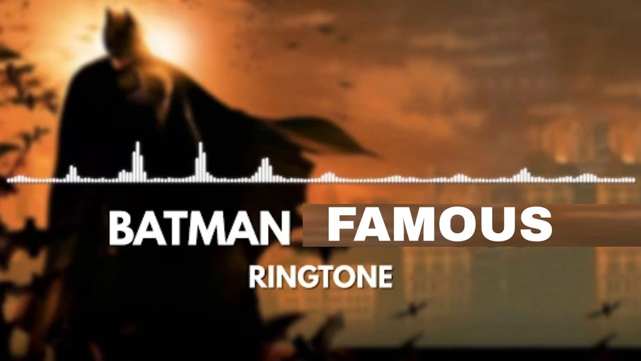 Top 5 ringtones of Batman - YouTube