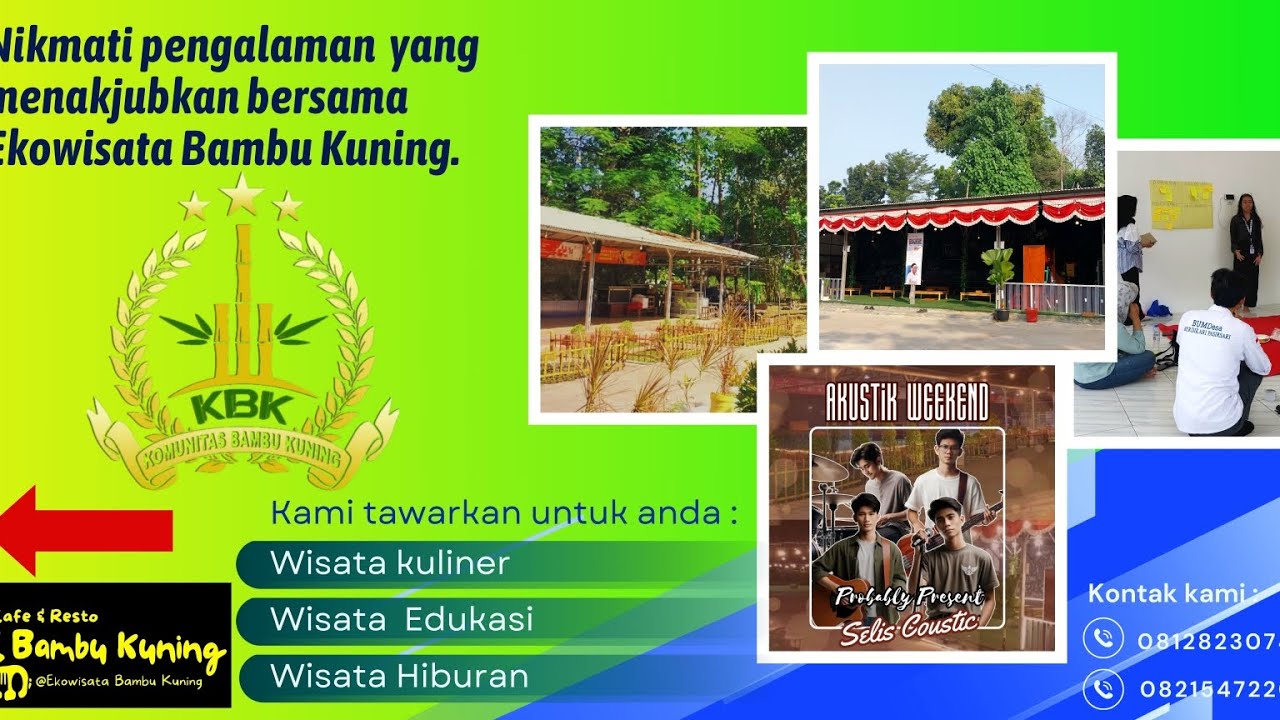 Cafe n Resto Ekowisata Bambu Kuning - YouTube