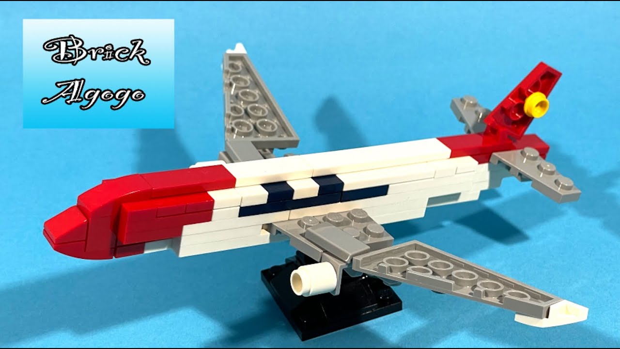 Lego Airbus A350 Eldeweiss livery - Lego Custom MOC - YouTube