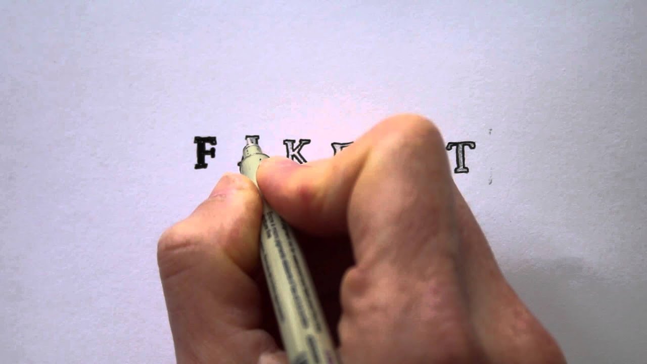 Draw Tip tuesday: Fake It to Make It - YouTube