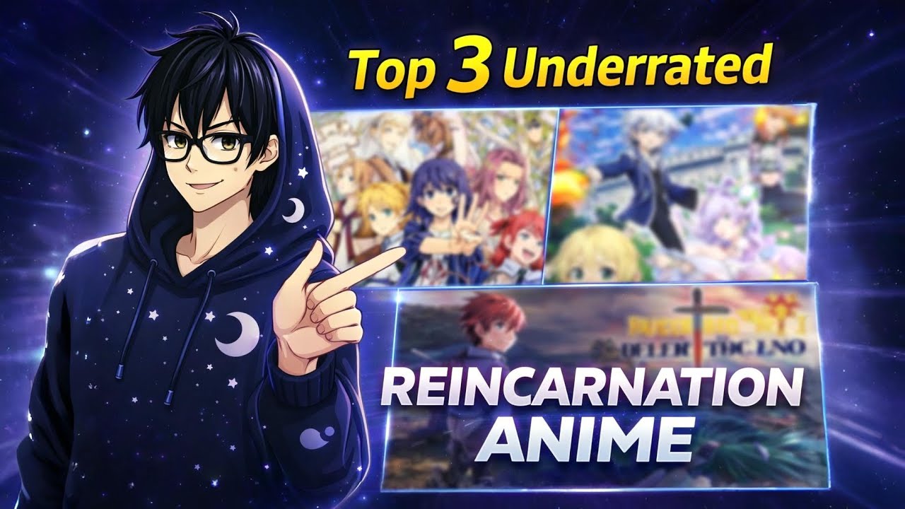 Top 3 Underrated Reincarnation Anime You Must Watch 🔥 | Hidden Isekai ...