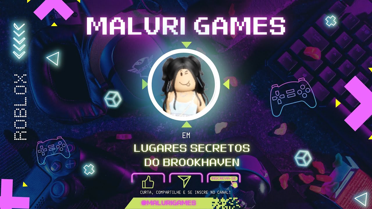 Maluri Games em: Lugares secretos do Brookhaven! (Roblox) 💜🎮 - YouTube