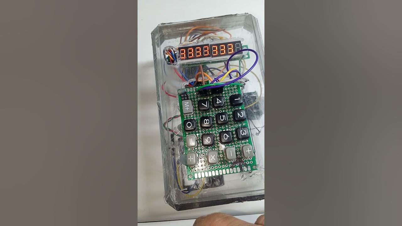 Calculadora básica Arduino 1. - YouTube