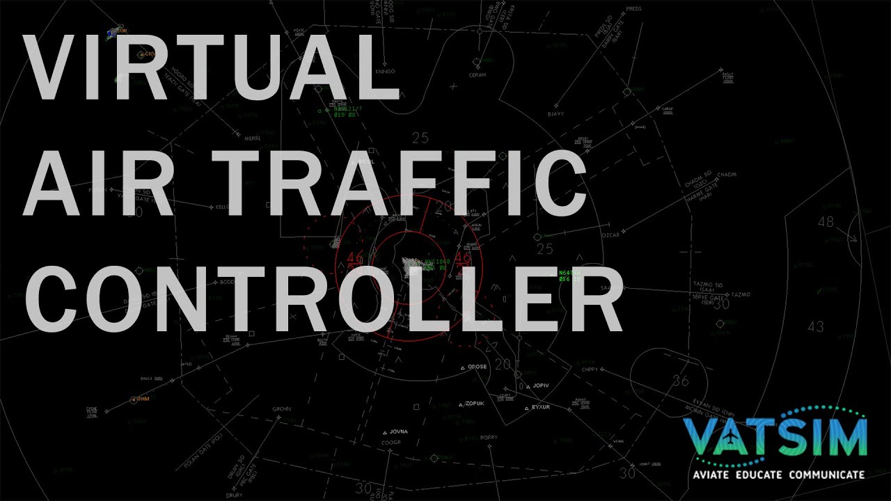 Virtual Air Traffic Controller | VATSIM - Nashville TRACON - YouTube