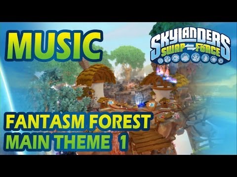 [♪♫] Fantasm Forest - Main Theme 1 | Skylanders SWAP Force Music