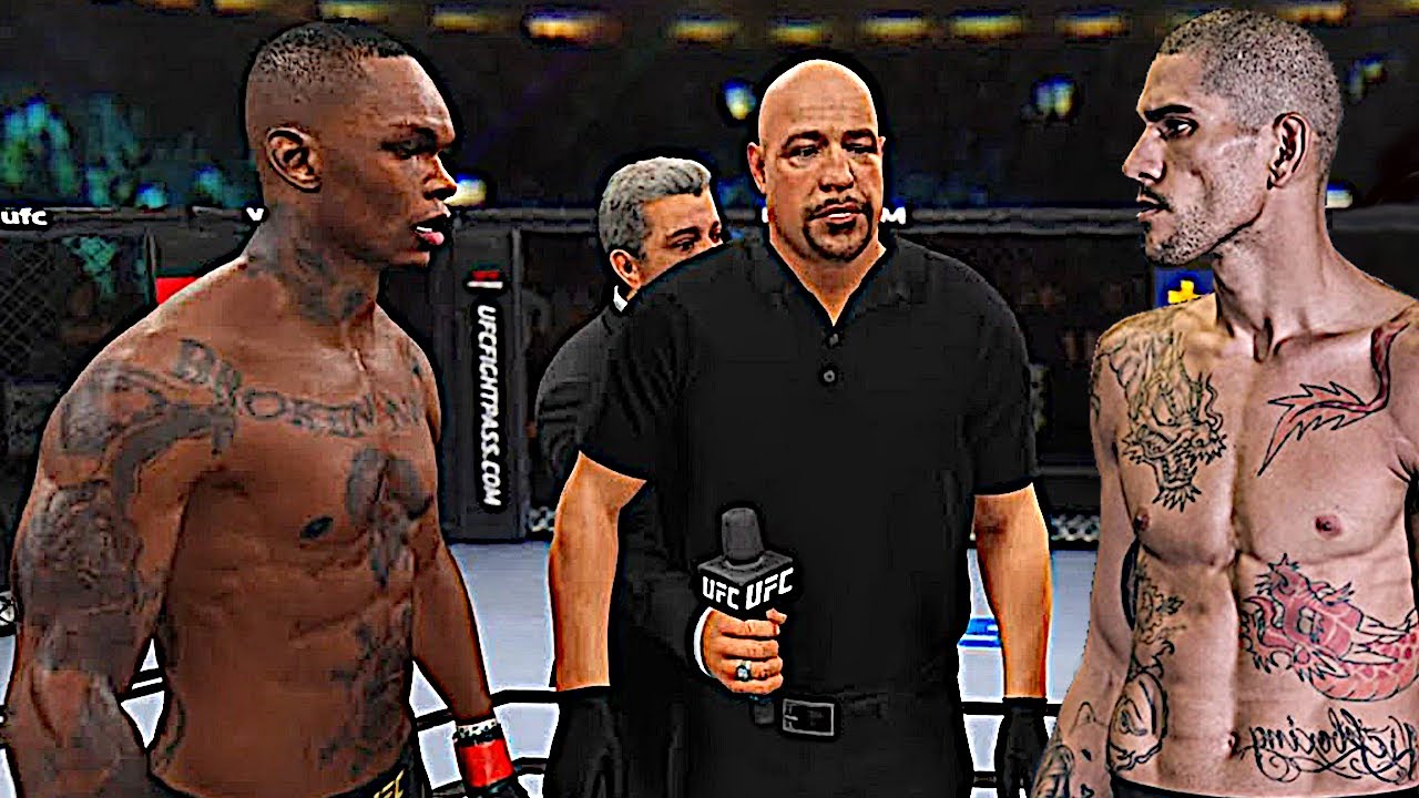 Israel Adesanya vs. Alex "Poatan" Pereira | UFC 4 - YouTube