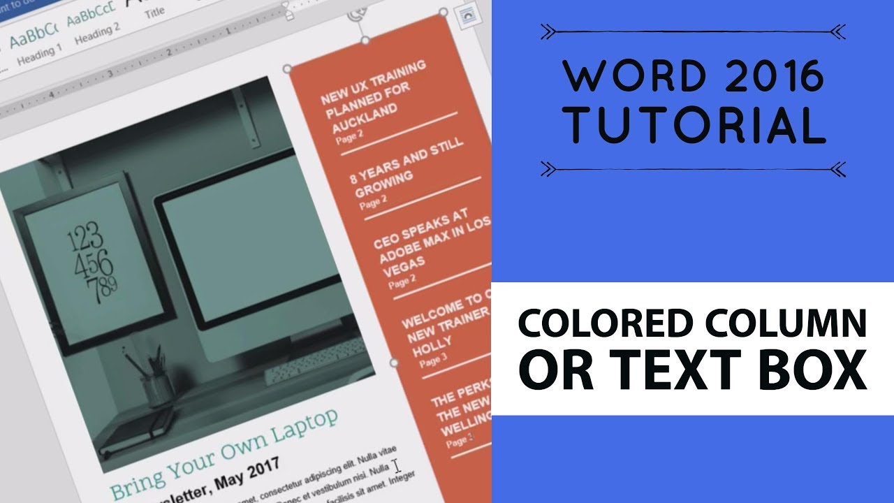 Colored Column Or Text Box Word 2016 Tutorial 19 52 YouTube colored-column-or-text-box-word-2016-tutorial-19-52-youtube