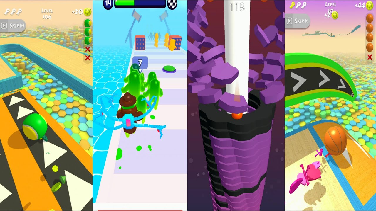 Action Balls vs Join Blob Clash 3D vs Stack Ball vs Action Balls #24 ...
