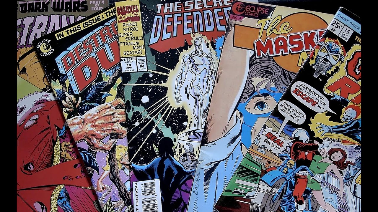 Dr. Strange! The Masked Man! Destroyer Duck! Ghost Rider! Secret ...
