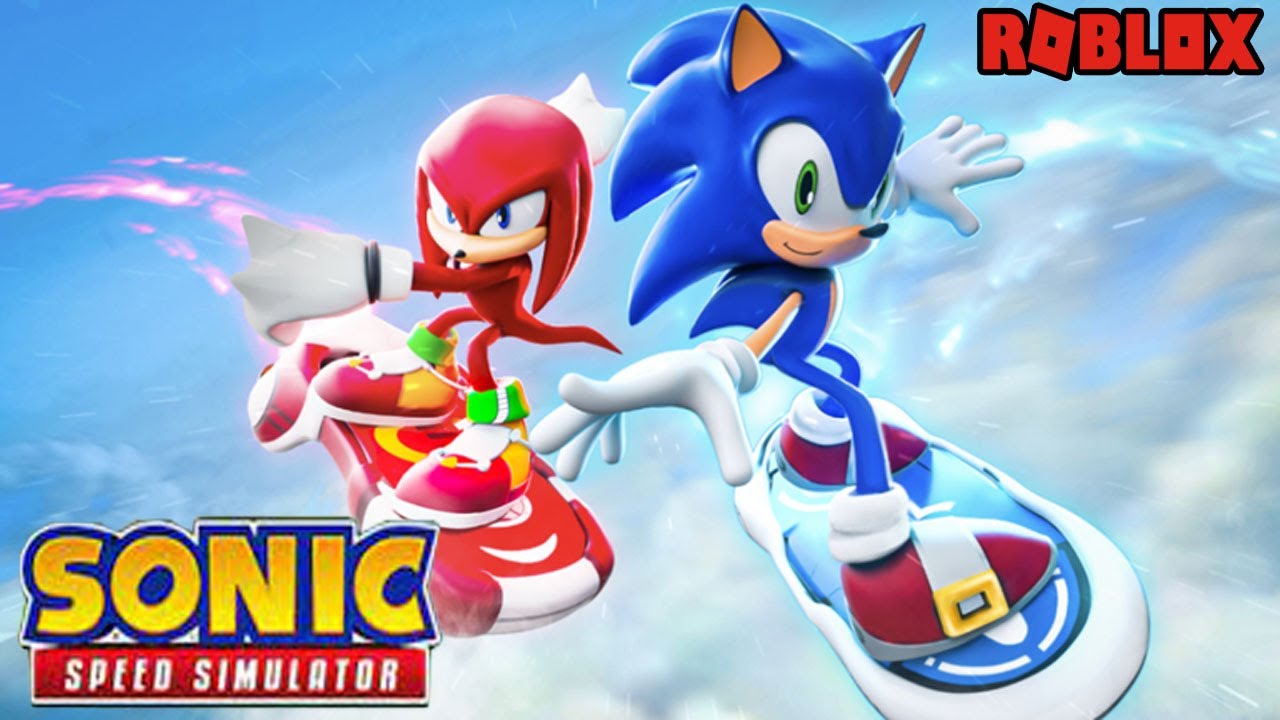 Sonic Speed Simulator Roblox - YouTube