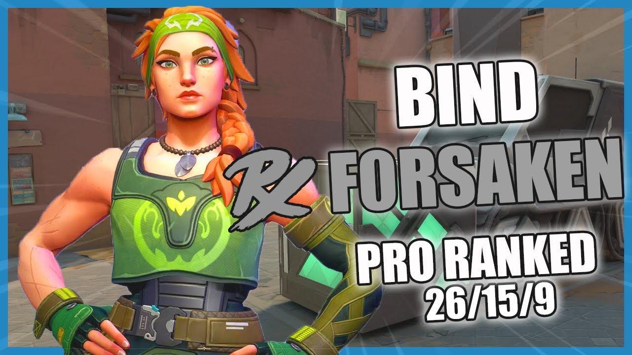 PRX F0rsakeN Skye Bind | Valorant Pro Vod Ranked Gameplay - YouTube