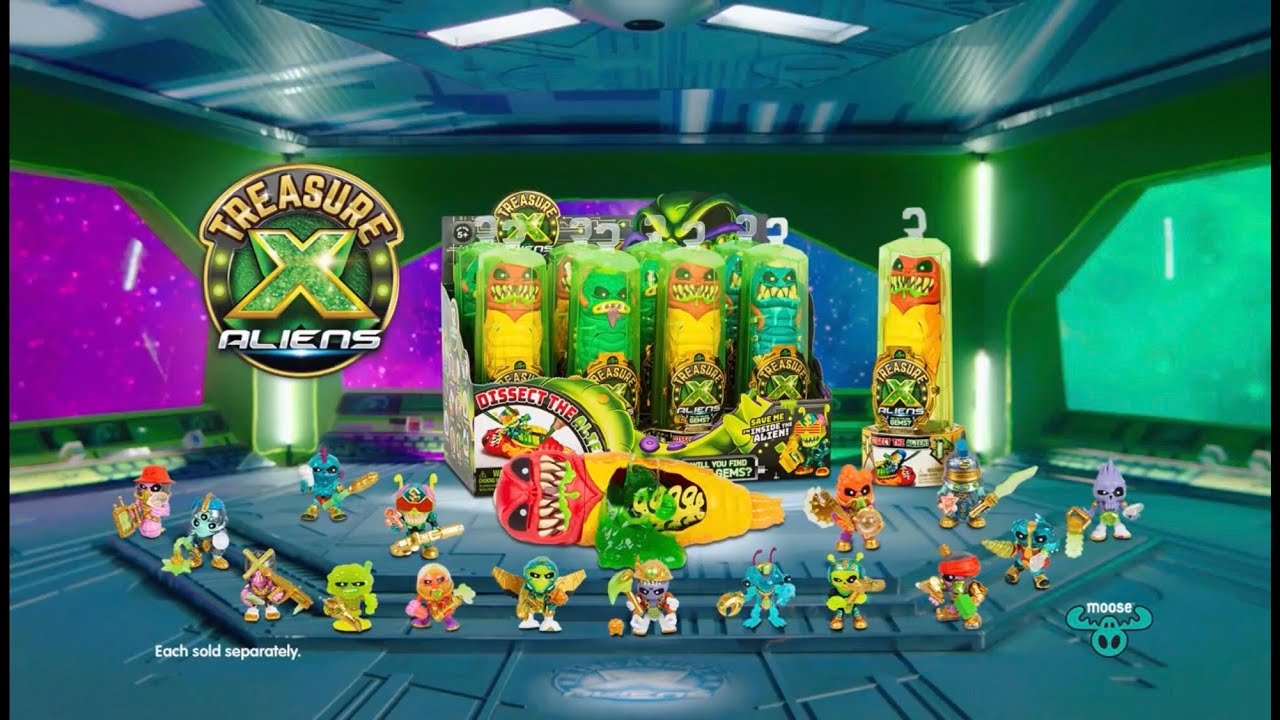 Treasure X Alien Force Unboxing - YouTube