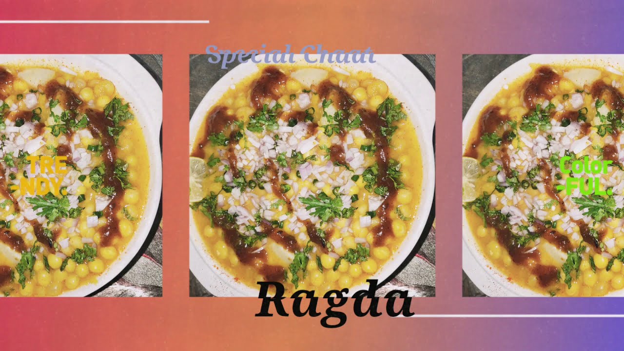 Ragda Recipe|Aloo Chat Recipe|Pani Puri Ragda|Raman Special Iftar ...