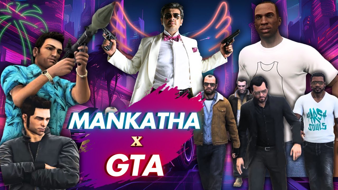 GTA KINGS Entry 🔥 Mankatha Bgm 😎 | Gaming Kings Tamil - YouTube