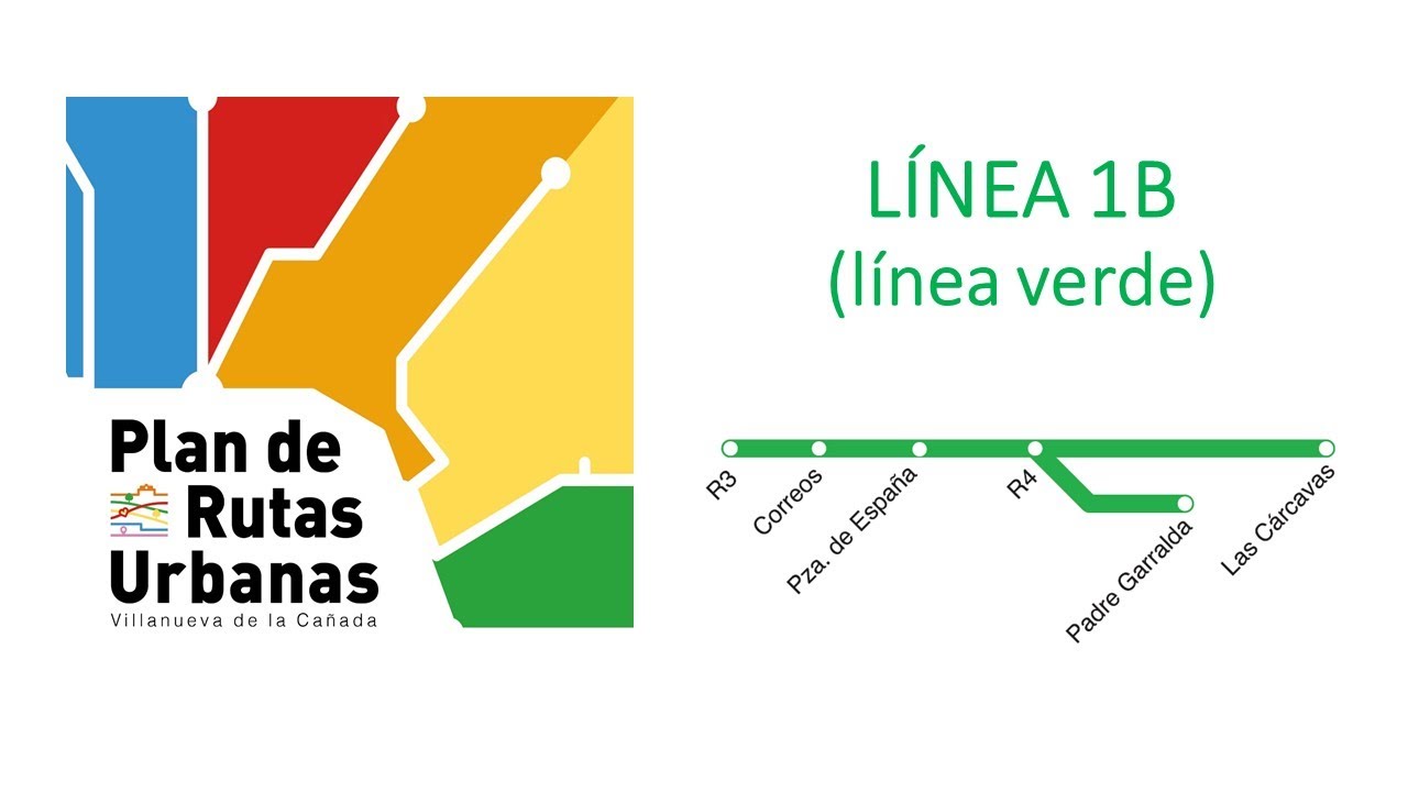 LÍNEA 1B (verde): De la rotonda R3 (dirección Valdemorillo) hasta el ...