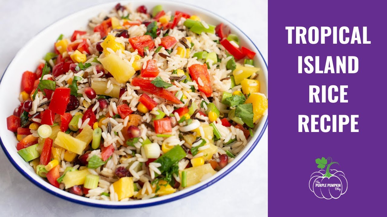 Delicious Tropical Island Rice Recipe - Perfect for Luaus & Tropical ...